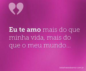 Cartas De Amor ~ Frases e Versos de amor